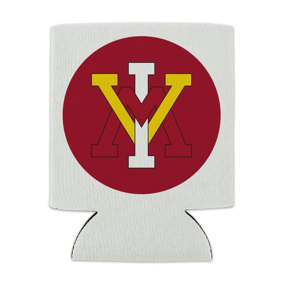 Virginia Military Institute Primary Logo Can Cooler - Drink Sleeve Hugger Collapsible Insulator - Beverage Insulated Holder