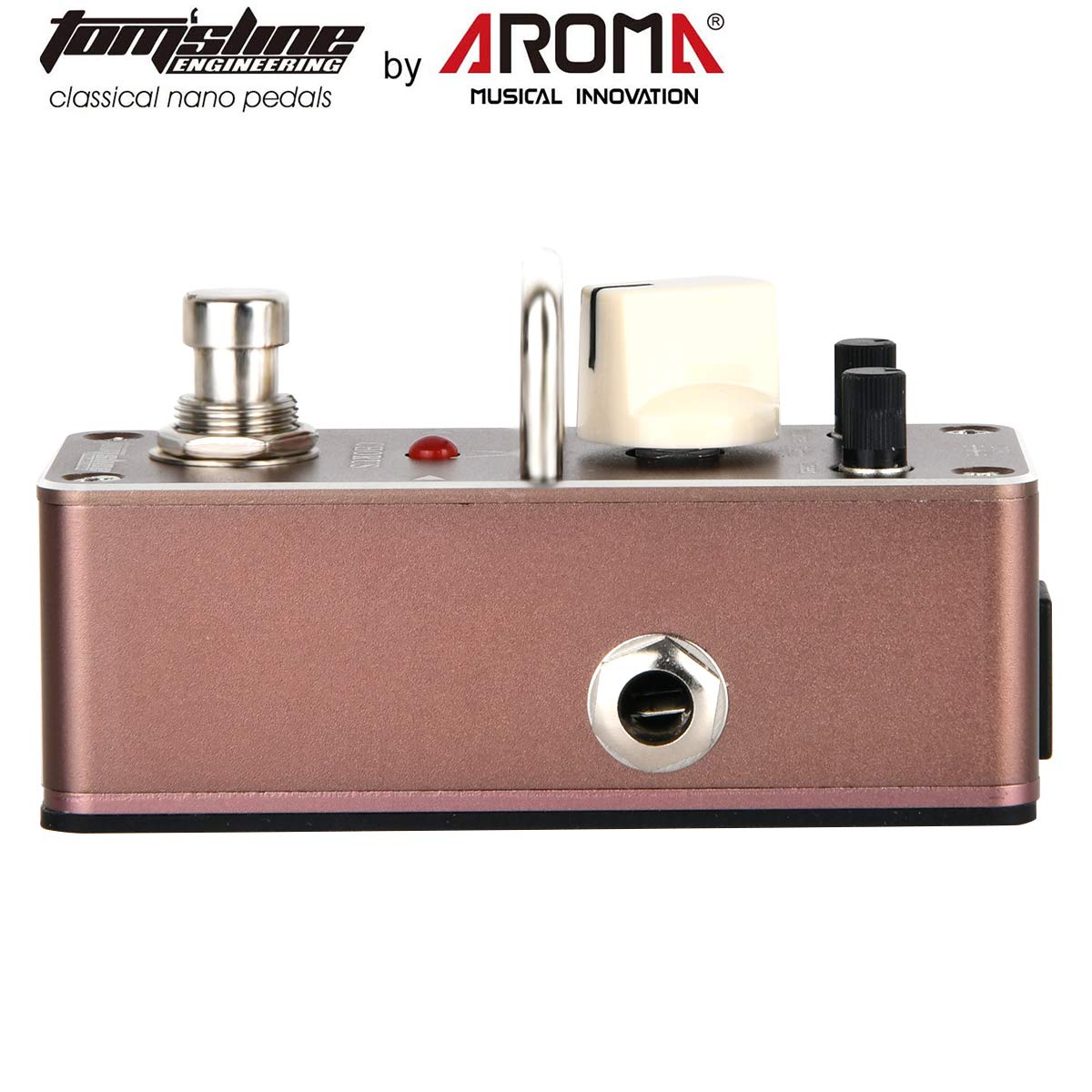 Tom'sline Engineering Analogue Chorus Pedal - Rich Sound Vast Range of Depth and Speed by Michael Angelo Batio Signature Guitar Effect Pedal Mini Pedal ACH3S