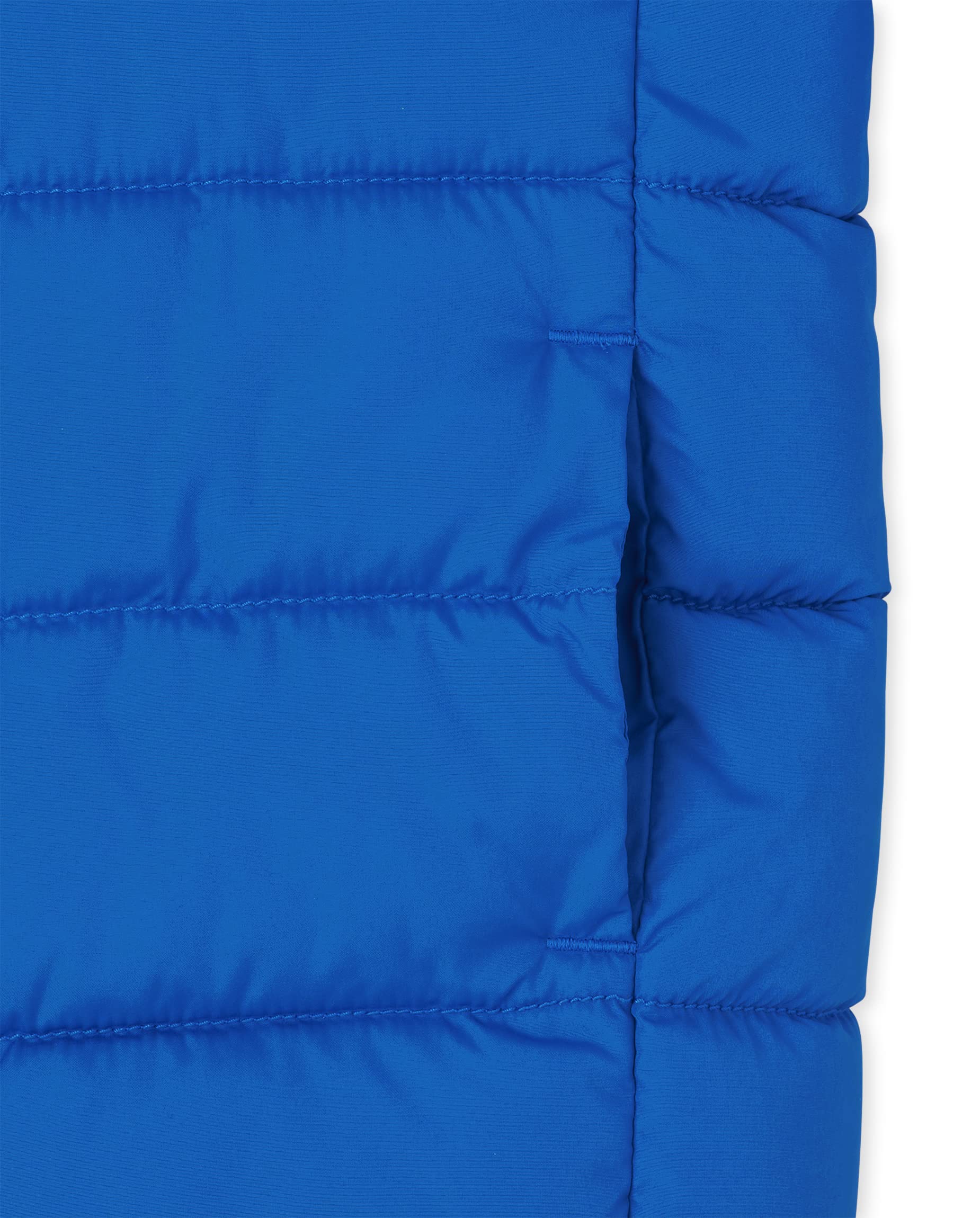 The Children's Place Boys' Medium Weight Puffer Jacket, Wind, Water-Resistant, Charger Blue, Medium (7/8)