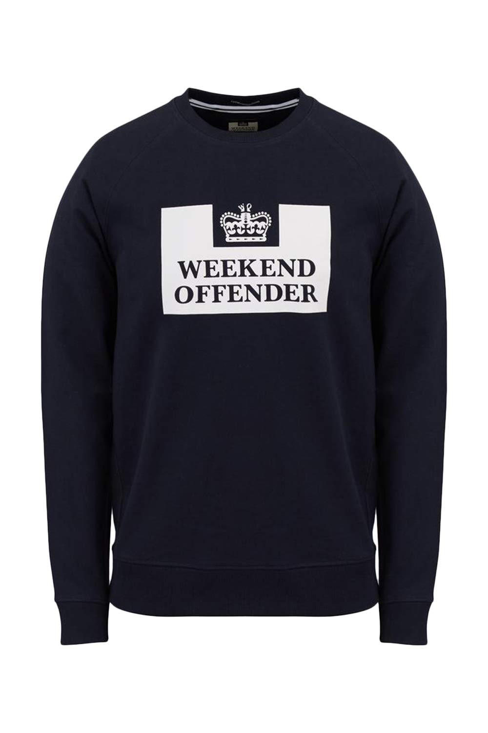 Weekend Offender Penitentiary Sweatshirt in Navy XXL