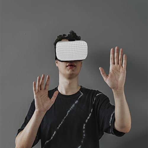 VR Controller Cover for Oculus Quest 2 - Silicone VR Accessories Face Cover Shell Cover Controller Grips Covers Straps Protective Lens Cover Interface Occlusion Knuckle Protector