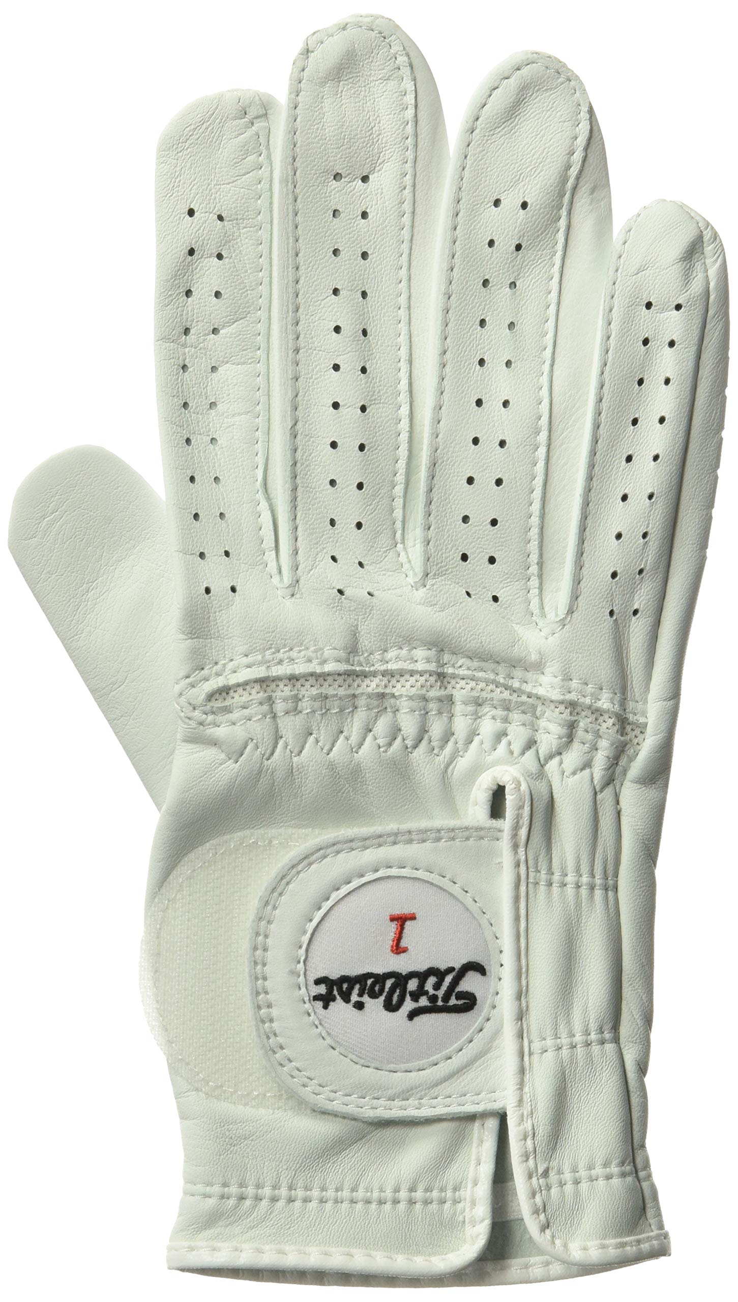 Titleist Perma Soft Golf Glove Mens Reg LH Pearl, White(Large, Worn on Left Hand)