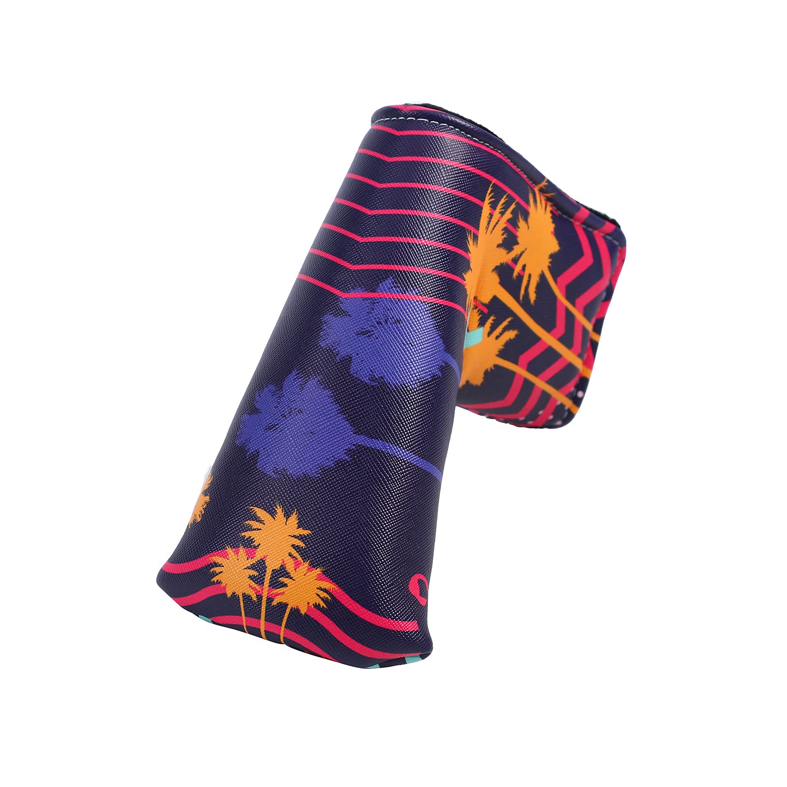 Yopral Golf Blade Putter Head Cover Palm Springs Strong Magnetic Bar Closure Headcover for Golf Club