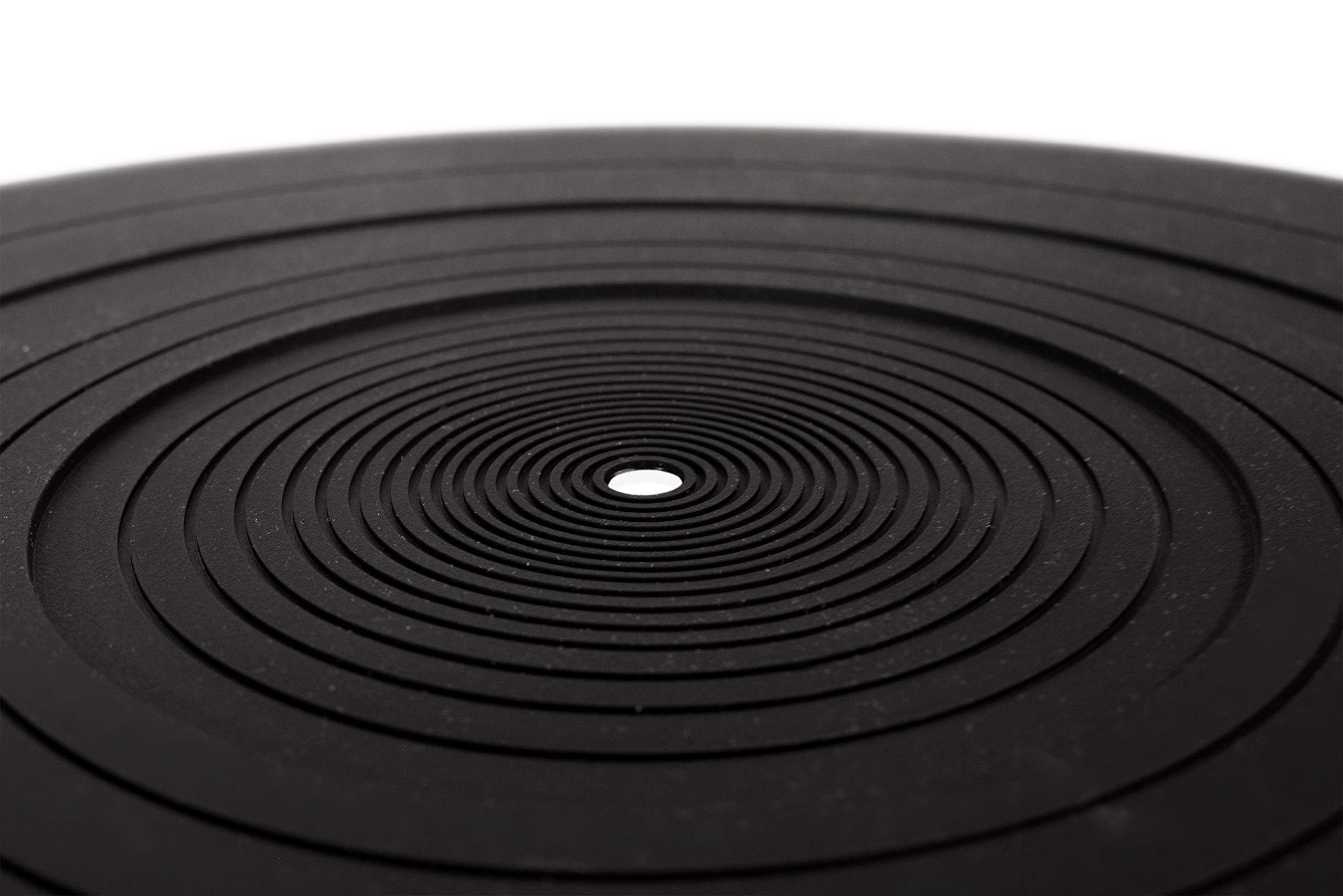 Tamwell Turntable Mat for Audiophile and DJs Slip Mat 12 Inch Silicone Universal Turntable Platter Mat with Antistatic Cloth