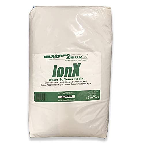 Water2Buy ionX Resin Ion-Exchange Resin for Water softeners. Calcium and Magnesium Removal