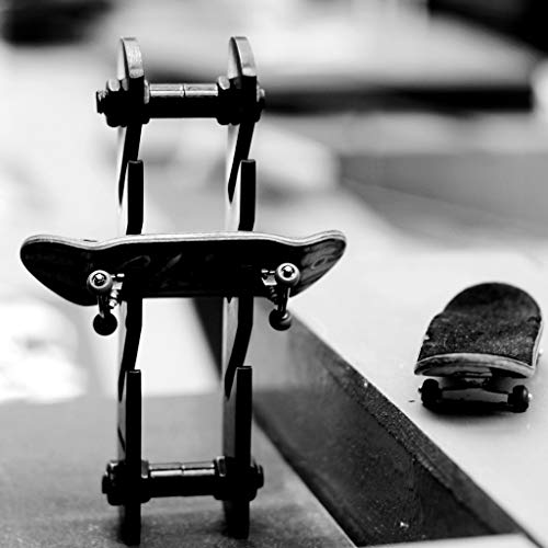 SOLDIER BAR Fan Team Fingerboards Ramp (Display Rack Black, On Desk 15cmX3cm)