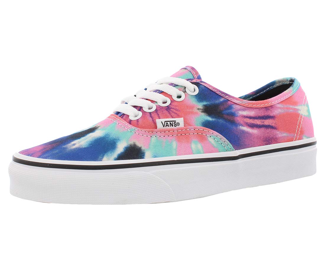 Vans Womens Authentic Low Top Lace Up Fashion Sneakers, Multicolor, Size 8.0