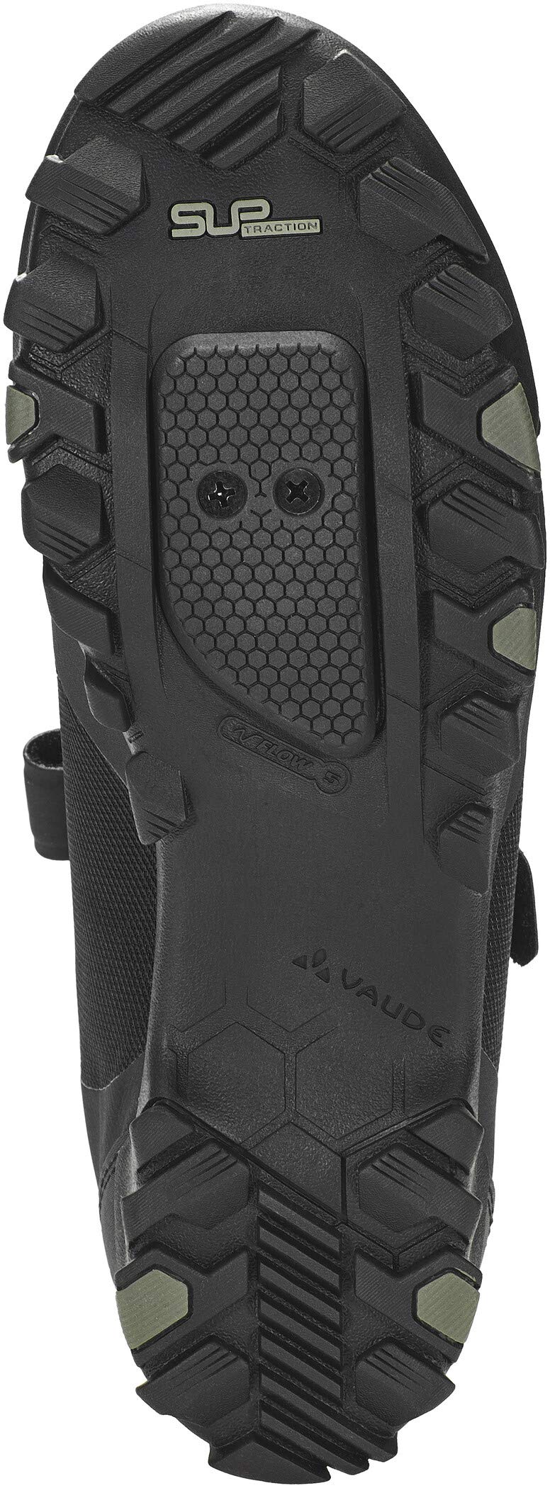 VAUDE Women's Mountain Biking Shoes Mountain Biking Shoes , Black Phantom Black , 5 US