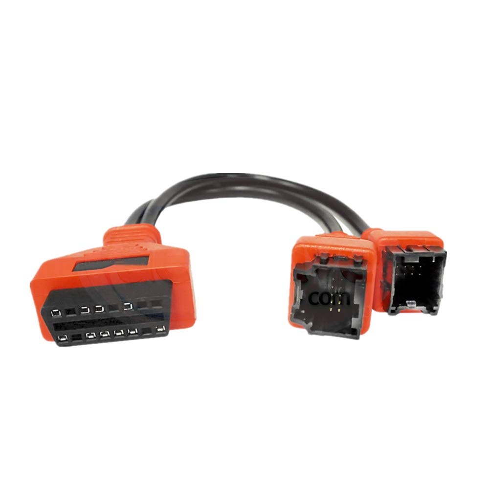 WBTOOLS Cable Adaptor for Chrysler Programming Cable 12+8 Connector for Autel DS808 Maxisys MS905 906 908 PRO Elite for Chrysler 12+8 Adapter