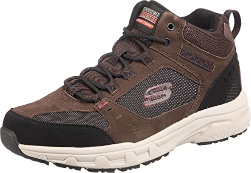 Skechers Men's Trekking Shoes, Hiking Boots, Brown Choc, 11 US
