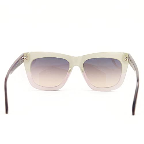 Tom Ford FT0361/S 80B Celina Silver Pearl Square Sunglasses