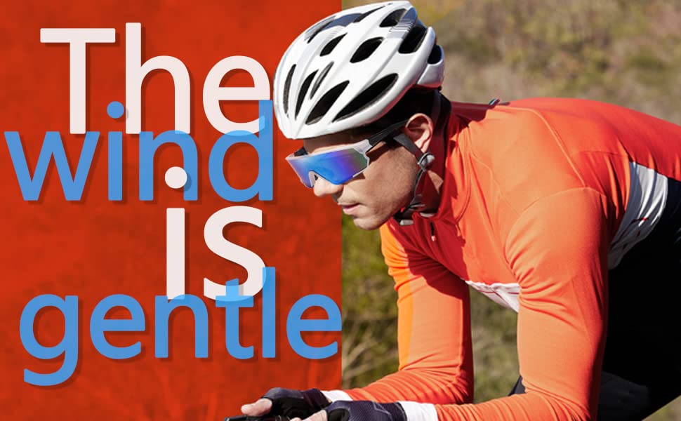WANWAN Men Sports Sunglasses, Youth Cycling Glasses 80s Style Baseball Running Ski Visor Shade