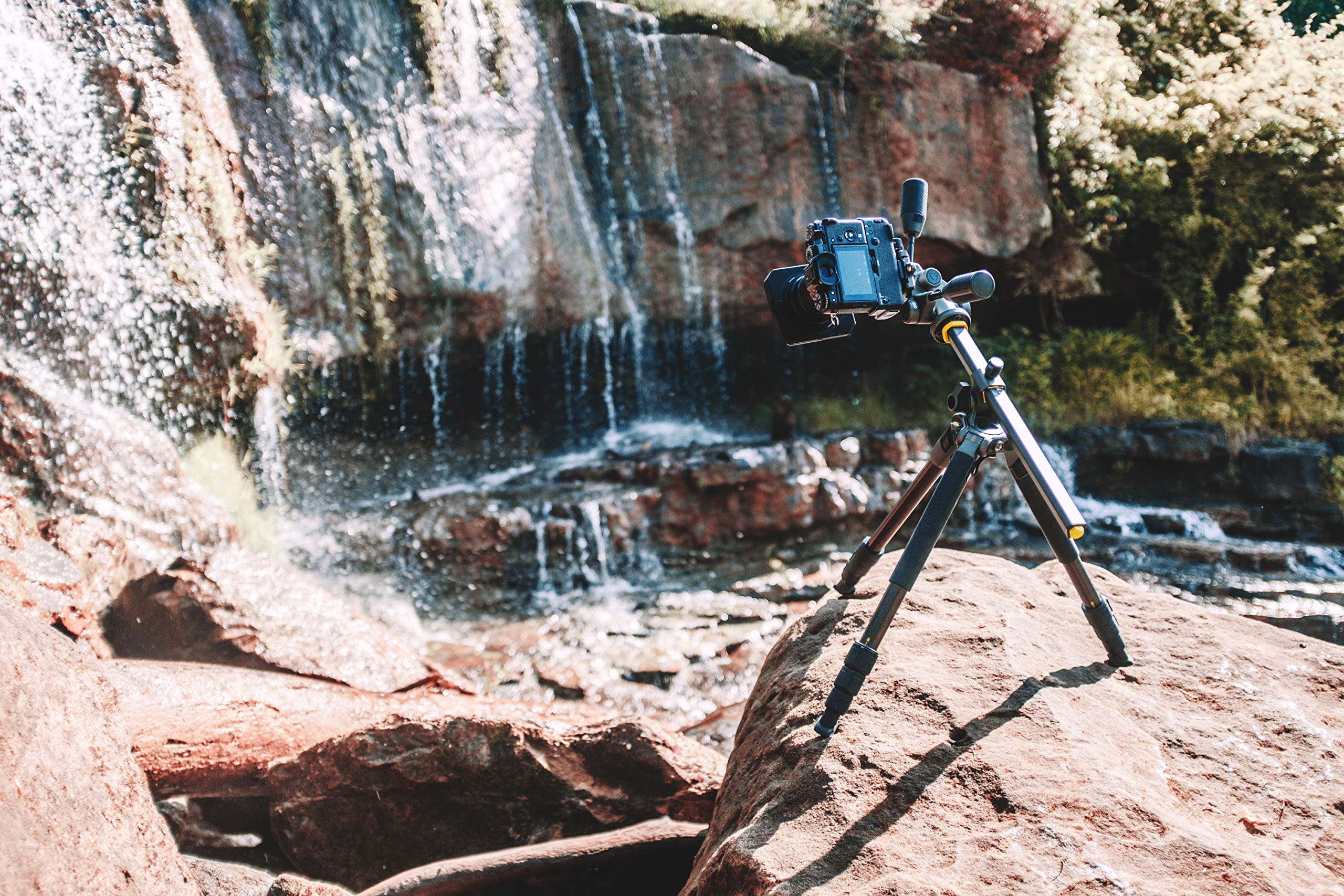 Vanguard Alta Pro 2+ 263CP Carbon Fiber Tripod with Alta PH-32 Pan Head and Multi-Angle Center Column for Sony, Nikon, Canon DSLR Cameras