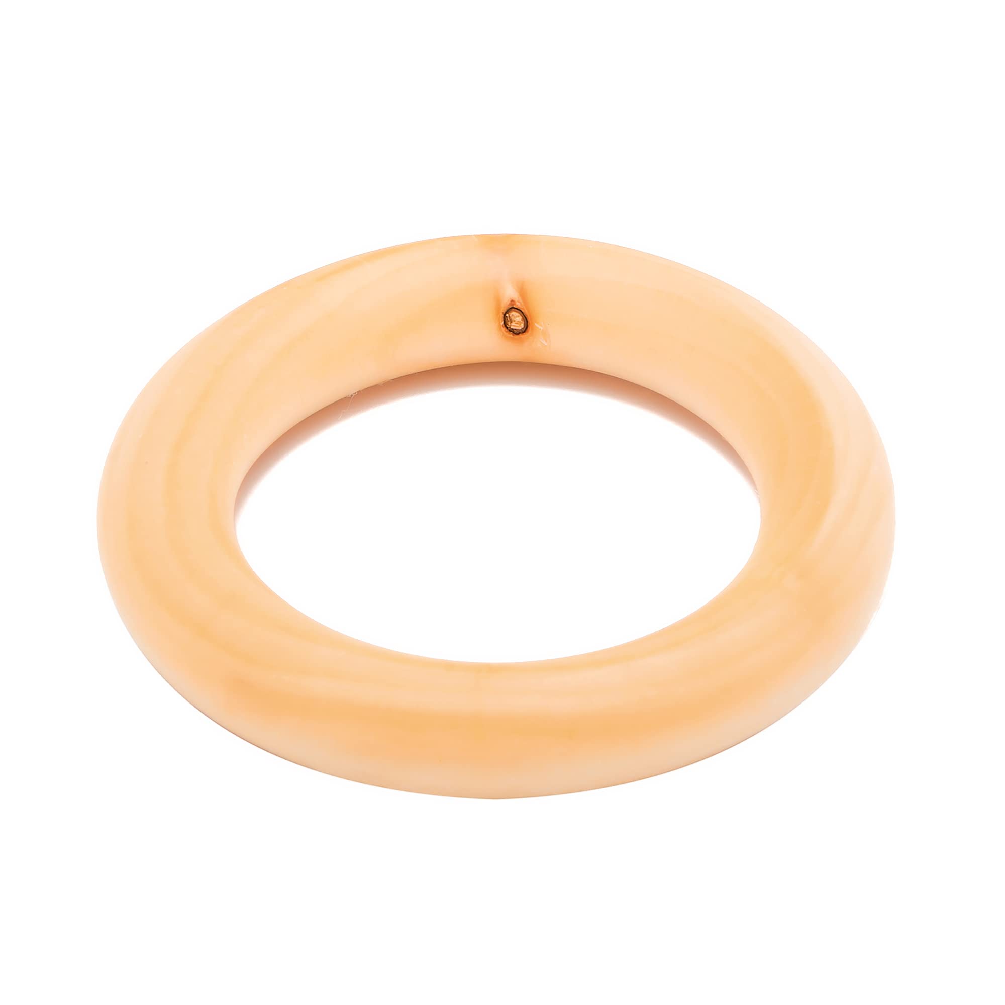 Walnut Tree - Maple Wood Teething Rings, Natural Wooden Teething Ring, Handcrafted Baby Teether, Plastic & Lead-Free Teething Ring, Baby Teether Toys, 3 Inches, Set of 2