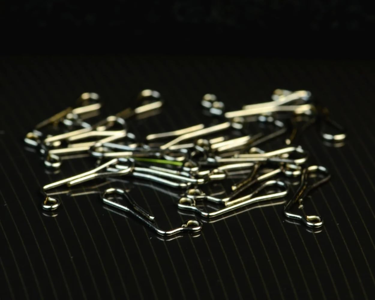 Spawn Fly Fish 90 Degree Micro Jig Shanks 15 mm 20 Pack