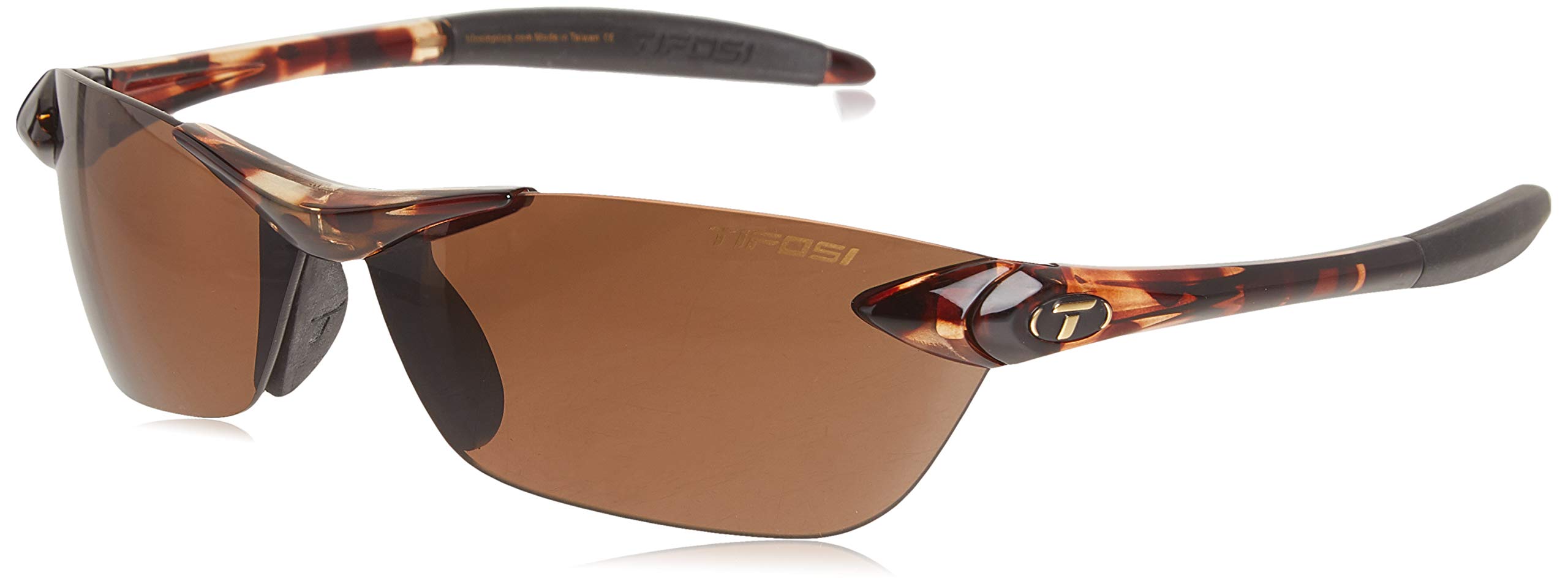 Tifosi unisex adult Seek Sunglasses, Tortoise, 68 mm US