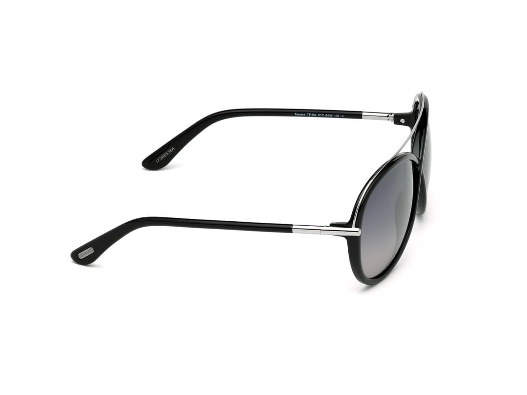 Tom Ford Women's FT0454 Sunglasses, Shiny Black