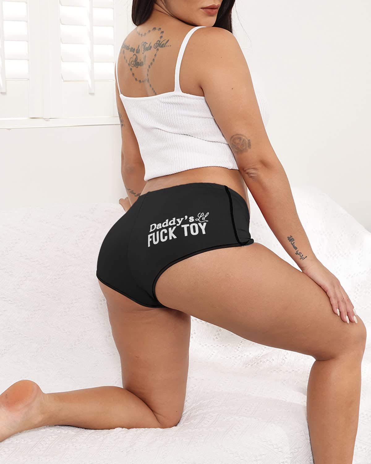 Womens Yoga Booty Shorts Sexy Printed Dance Sport Workout Hot Pants Plus Size Lounge Wear Briefs Phosphor#1 2XL