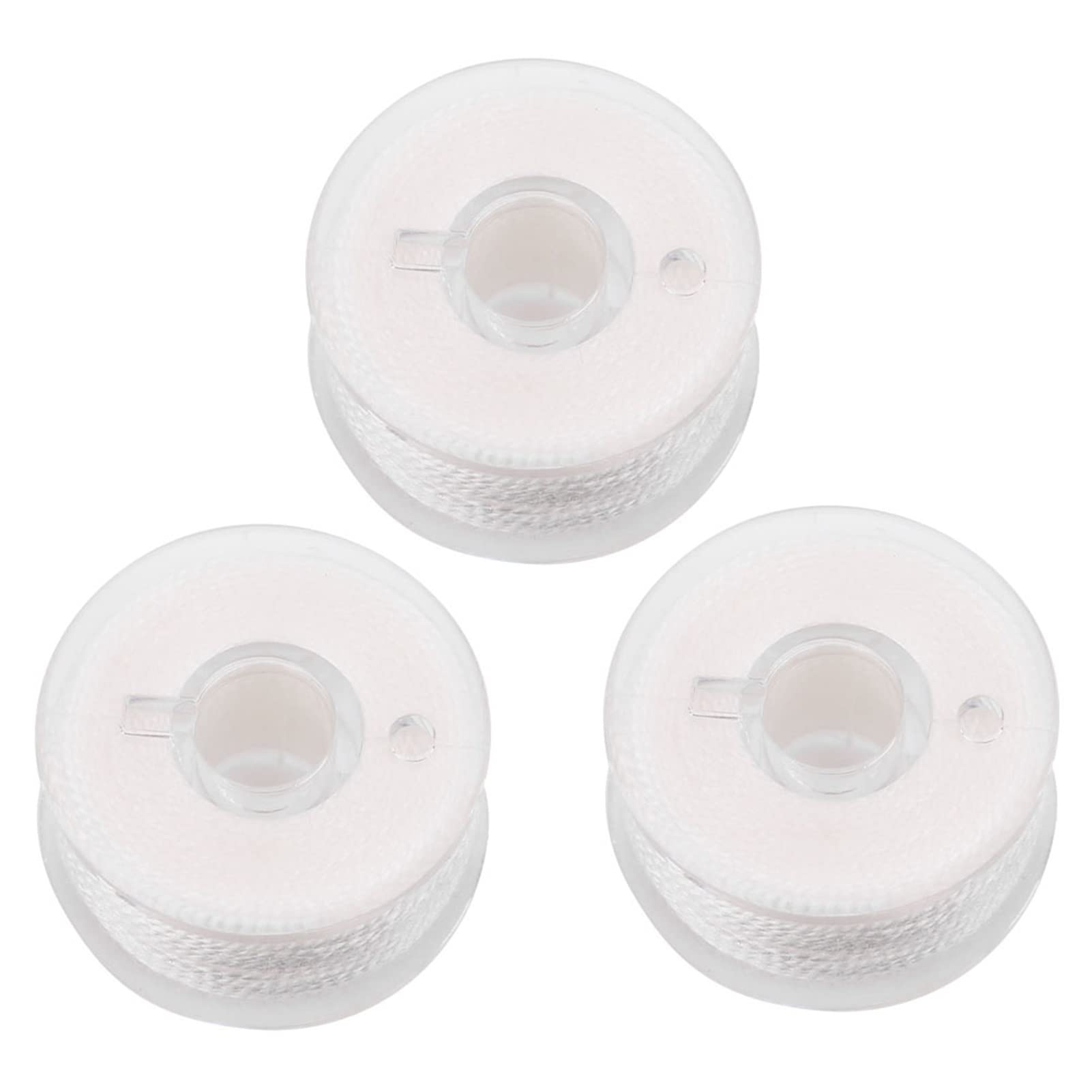 Yeuipea Fishing Bait Line, 3pcs Water Soluble PVA White Bait Line Funnel System 20m Fishing String Tape Tool Accessory