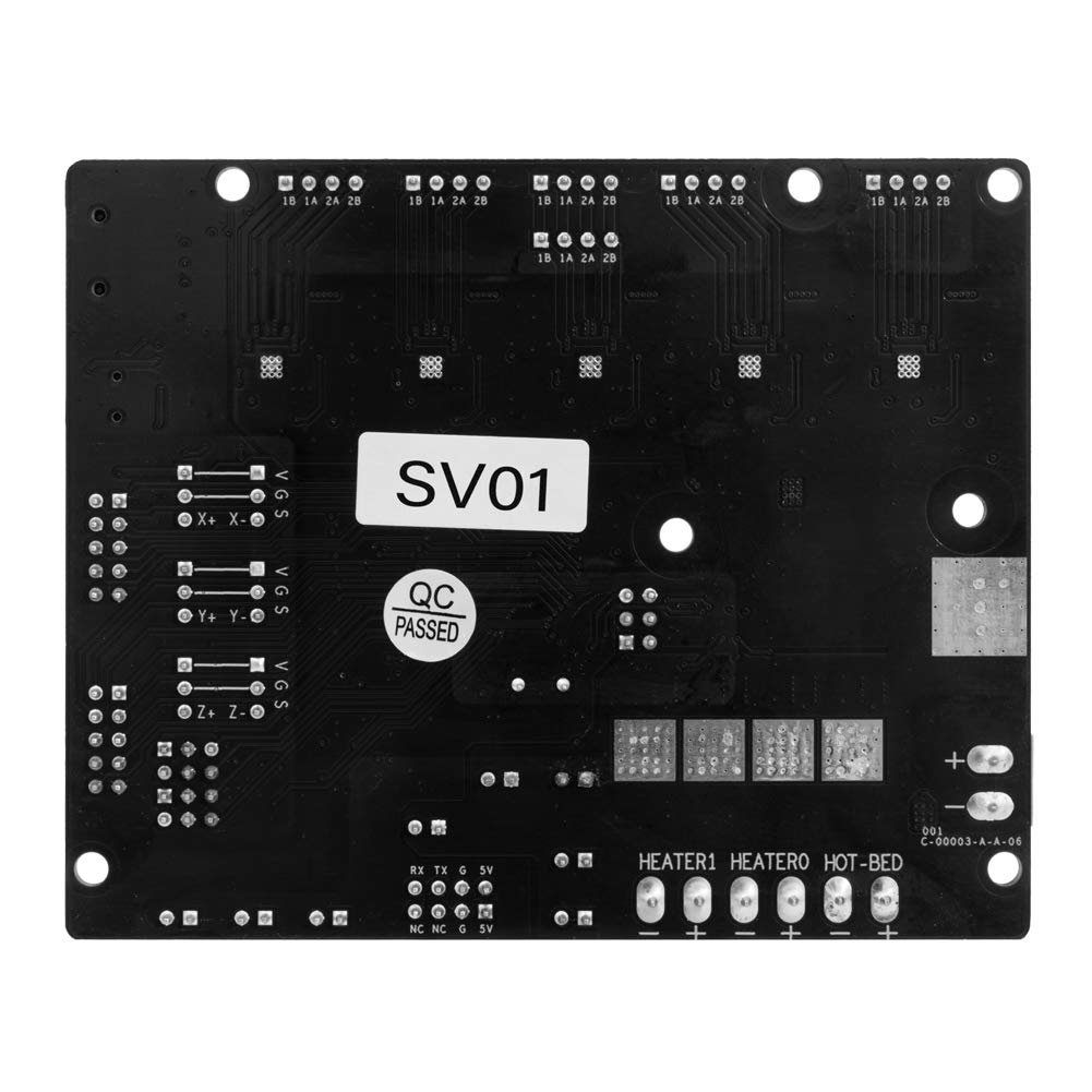 Sovol SV01 Silent Board, Upgraded (V2.2.1) Silent Motherboard with TMC2208 Driver, Silent Motherboard for Sovol SV01 3D Printer