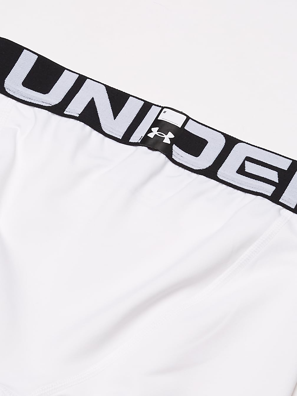 Under Armour Boys ColdGear Armour Baselayer Leggings, White (100)/Black, Medium