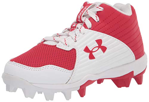 Under Armour Boys' Toddler Leadoff Mid RM Jr, Red (600)/White, 10