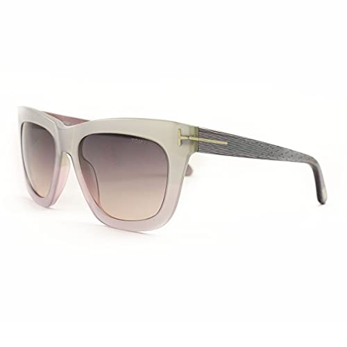 Tom Ford FT0361/S 80B Celina Silver Pearl Square Sunglasses