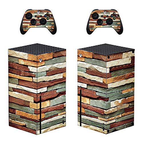 X-box-Series-X Console and 2 Controllers Skin Set - Paysage Color – X-box-Series-X Vinyl (only fit X-box-Series-X )