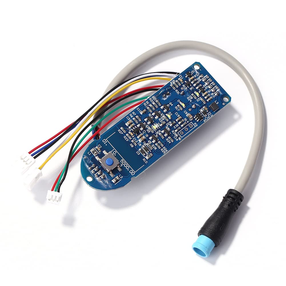 WELLSTRONG Electric Scooter Dashboard Replacement for Xiaomi MIJIA M365 Electric Scooter Circuit Board Contain Screen Cover