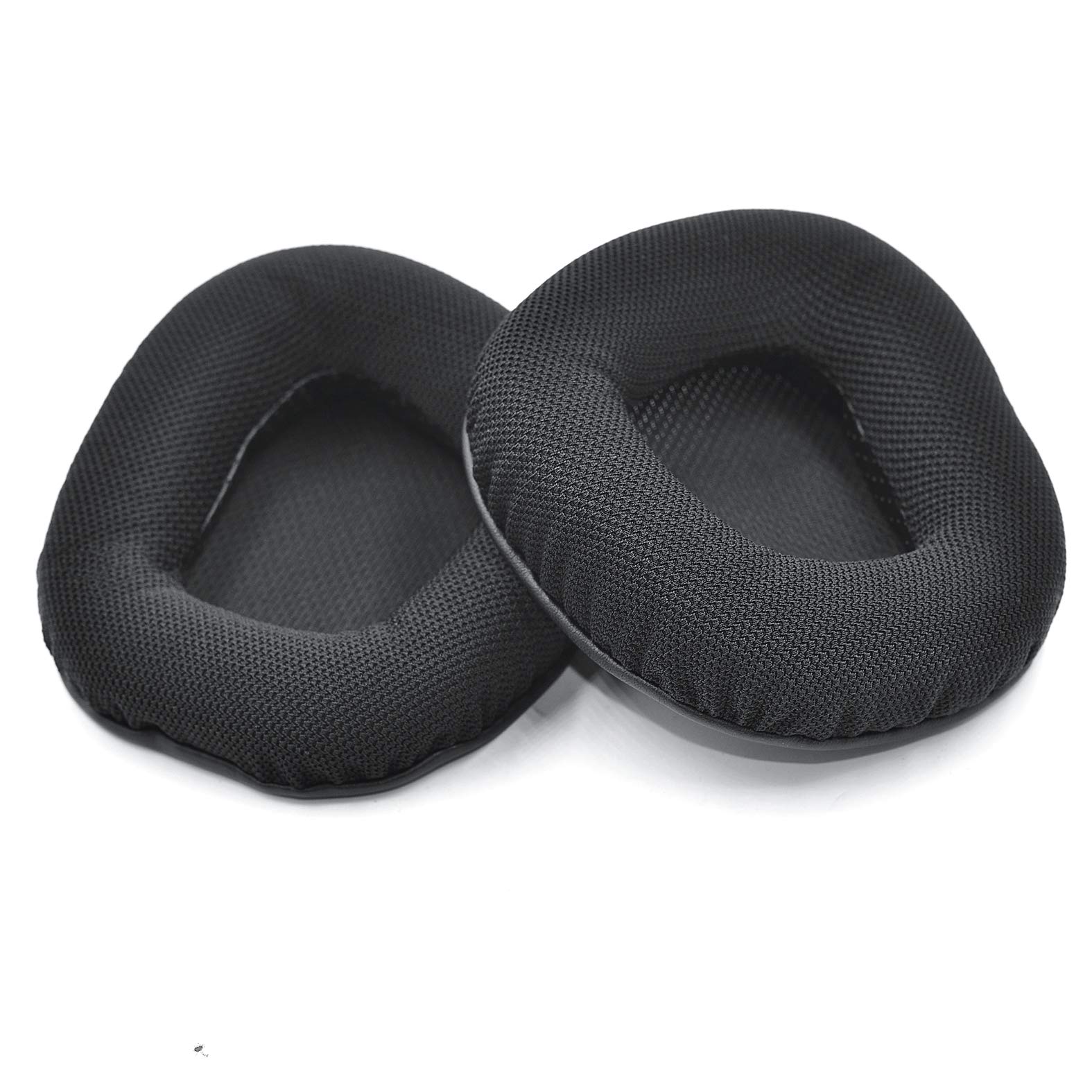 Void RGB Ear pads defean Replacement Ear Cushion Cover Compatible with Corsair Void RGB Elite USB Premium Gaming Headset,High-Density Noise Cancelling Foam (Black Fabric)
