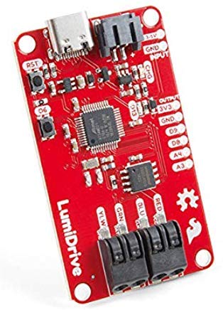 SparkFun (PID 14779 LumiDrive LED Driver to Control and Personalize a Whole Strand of APA102s Directly from The Board