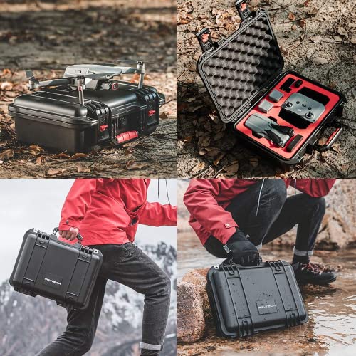 Waterproof Hard Case, Carrying Case for DJI DJI Mavic AIR 2 /AIR 2S Drone,Professional Drone Accessories