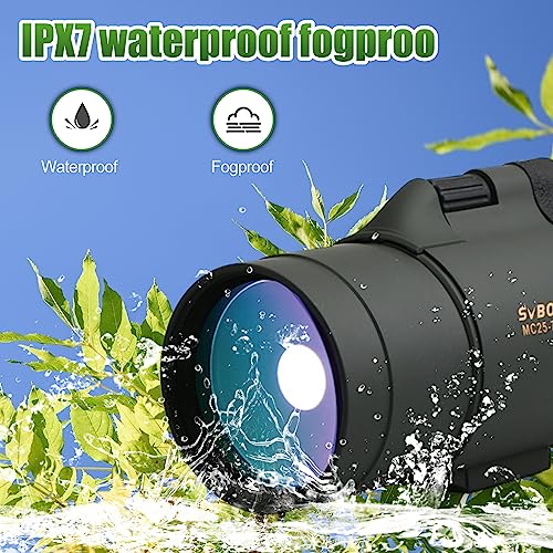 SVBONY SV41 Mak Spotting Scopes with Tripod for Target Shooting,25-75x70,Compact,Waterproof,Scopes for Hunting,Shooting,Travel,Camping