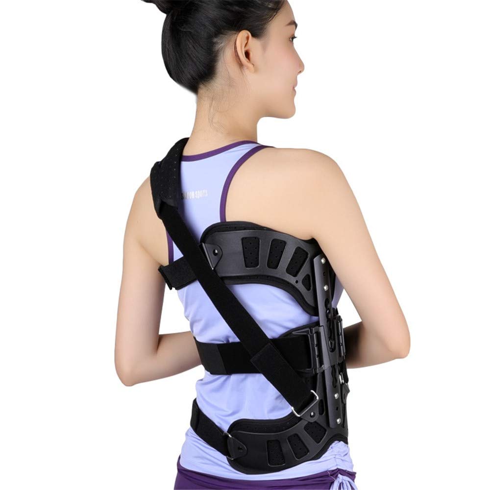 Scoliosis Posture Corrector Adjustable Spinal Auxiliary Orthosis for Back Postoperative Recovery Men and Women Adults