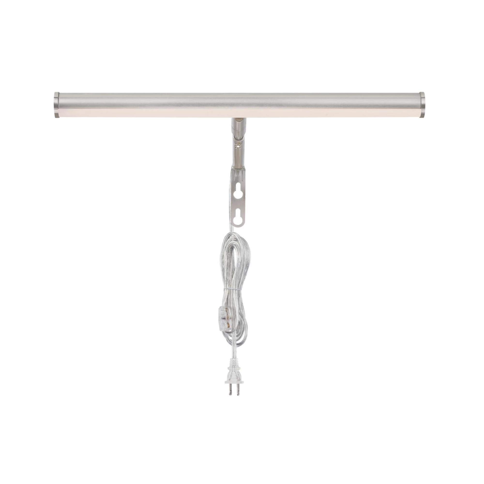 Westinghouse 7501100 14 Inch, 4 Watt Adjustable LED Picture Light, Brushed Nickel Finish, 3000K