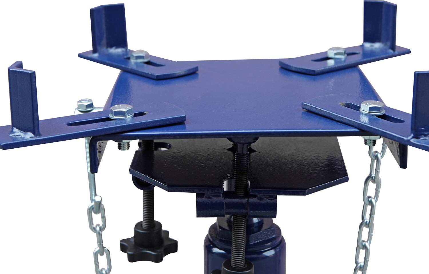 TCE ATR4053U Torin Hydraulic Garage/Shop Telescoping Transmission Floor Jack: 1/2 Ton (1,000 lb) Capacity, Blue