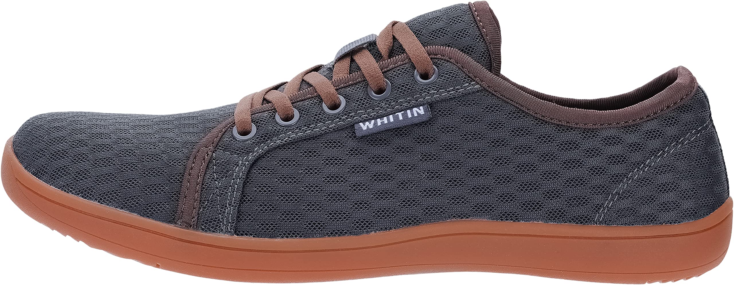 WHITIN Women's Water Shoes Dry Quick Aqua Barefoot Swim Sneakers Beach Minimalist Size 8 Zero Drop Hiking Surfing Boating Athletic Walking Gym Grey 39