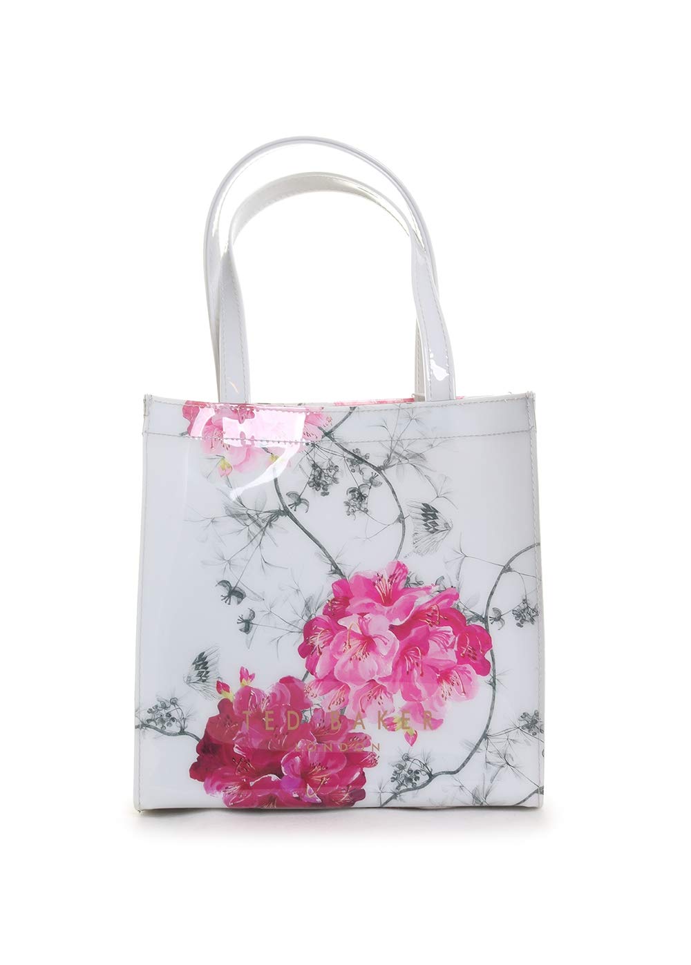 Ted Baker London Iviecon PVC Babylon Floral Tote Handbag in Grey