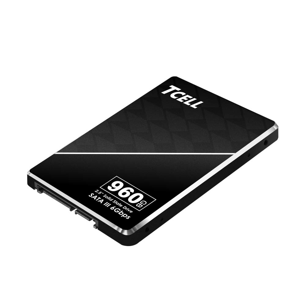 TCELL TT550 960GB 3D Nand Sata III 2.5'' Internal SSD- Reads/Writes up to 550/480 MB/s
