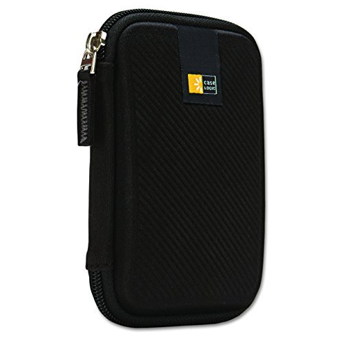 WD 4TB My Passport USB 3.0 Gen 1 Slim Portable External Hard Drive (2019, Black) + Compact Hard Drive Case (Black) (4TB, Black)