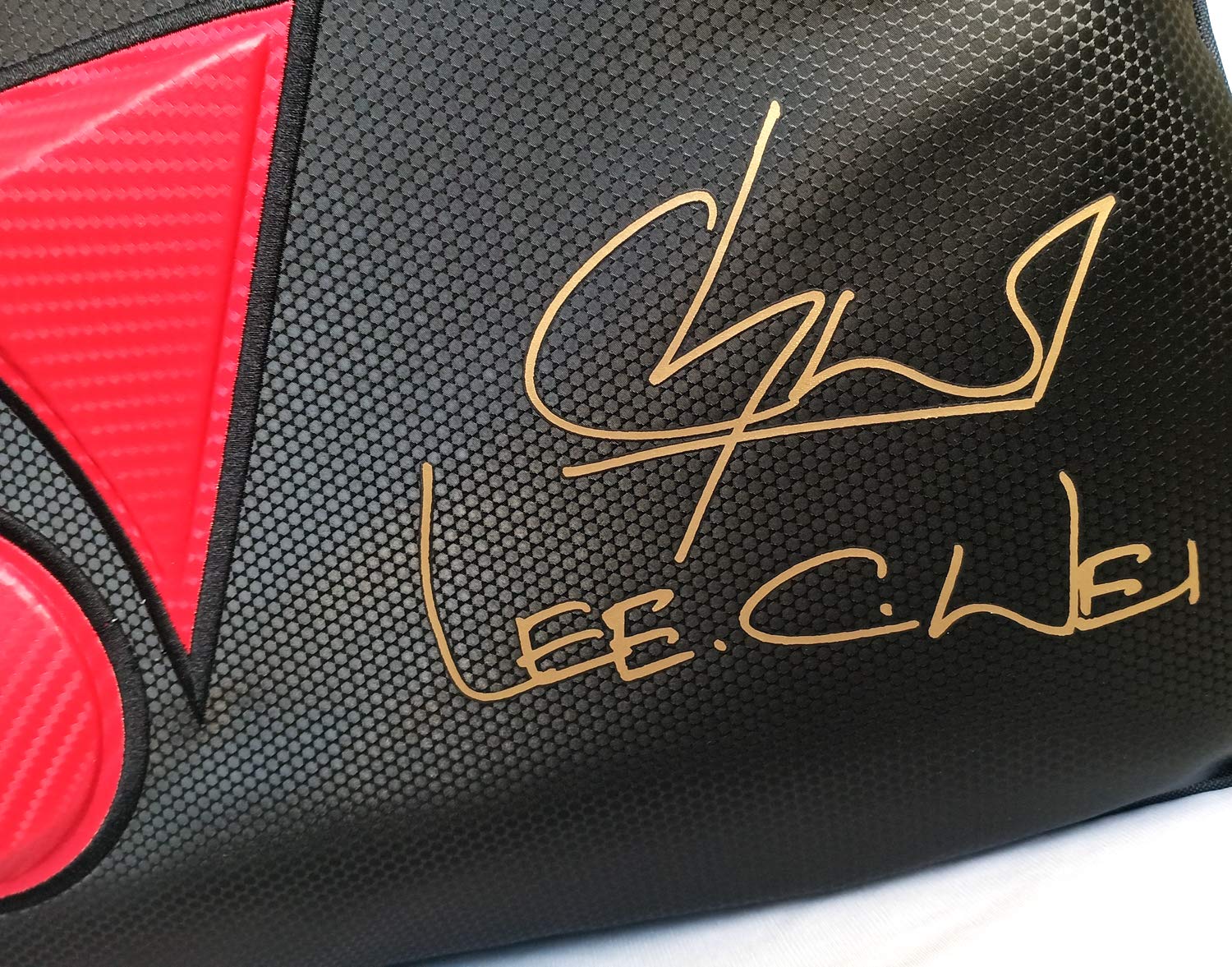 Yonex Endorsed By Legend Lee Chong Wei Special Limited Edition Badminton Kitbag(Black), Foam Lined