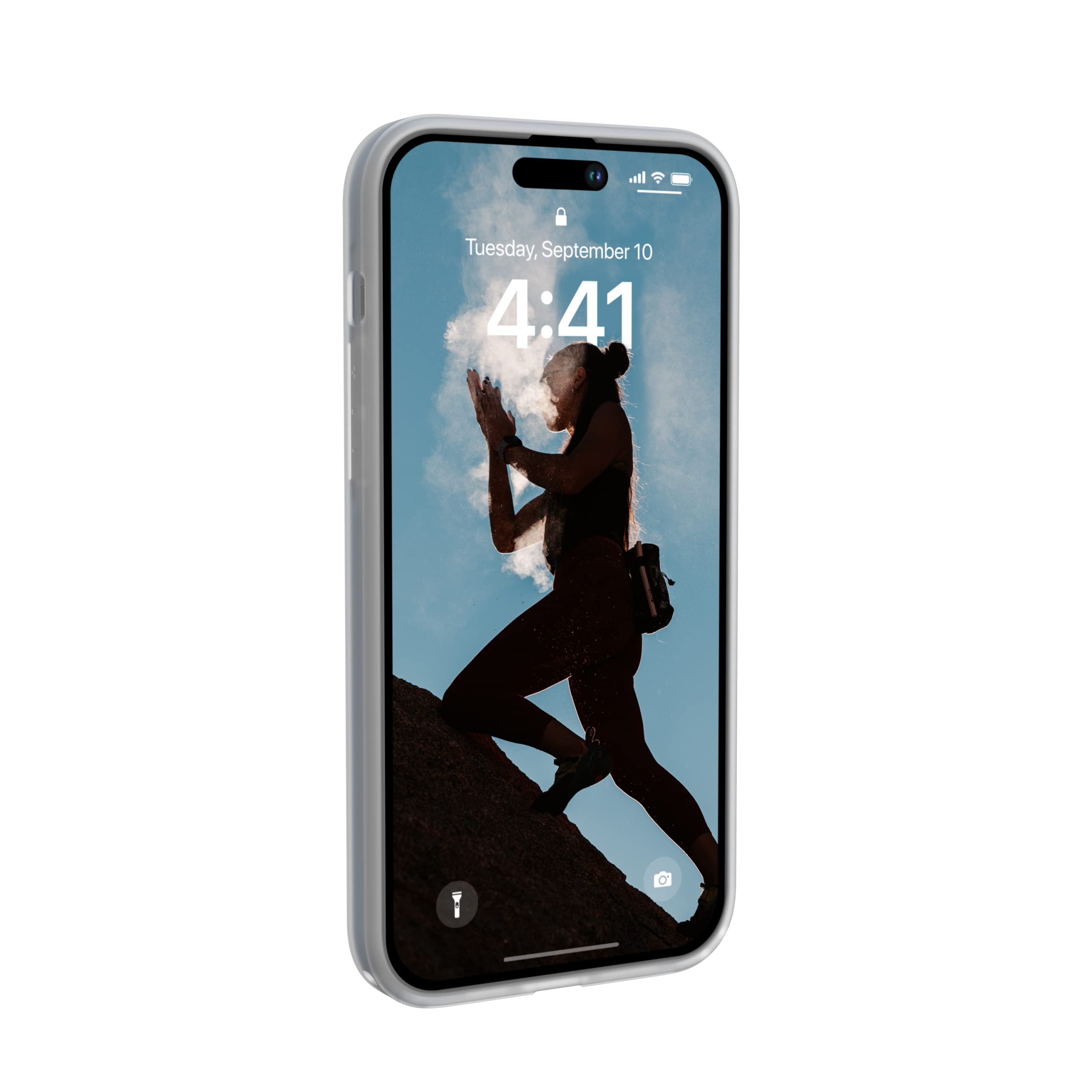 URBAN ARMOR GEAR [U] by UAG Designed for iPhone 14 Pro Max Case Blue Cerulean 6.7" Lucent 2.0 Build-in Magnet Compatible with MagSafe Charging Slim Lightweight Opaque Protective Cover