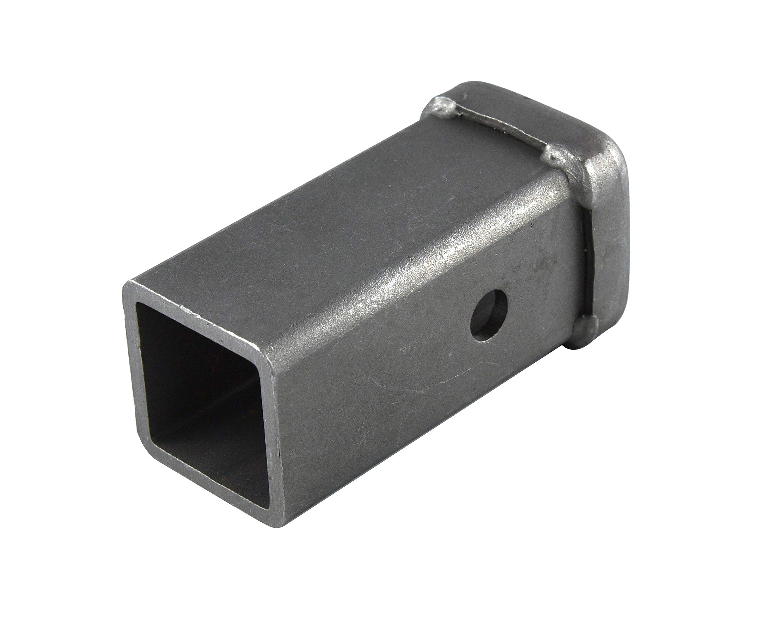 TOPTOW 64453-2 Trailer Hitch Receiver Tube 2-inch X 6-inch Length Storage Box, Weld on Raw Steel, 2 Packsā¦