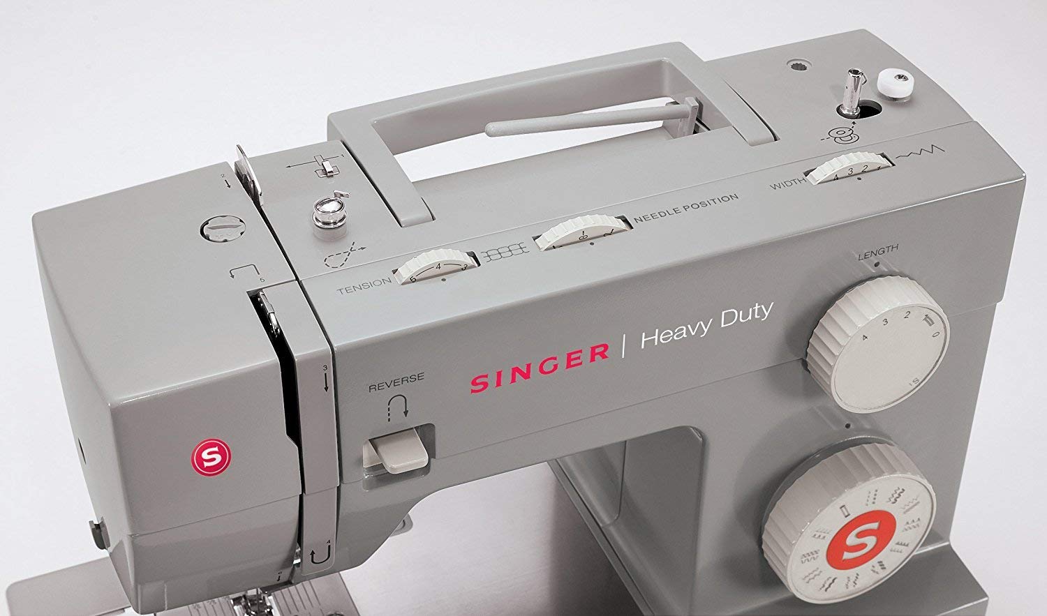 SINGER | Heavy Duty 4432 Sewing Machine with Durable and Fully-Padded Machine Carrying Case