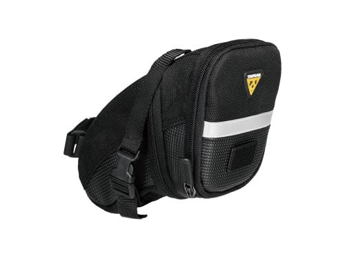 Topeak TC2261B Aero Wedge Pack with Strap Mount for Bicycle, Medium