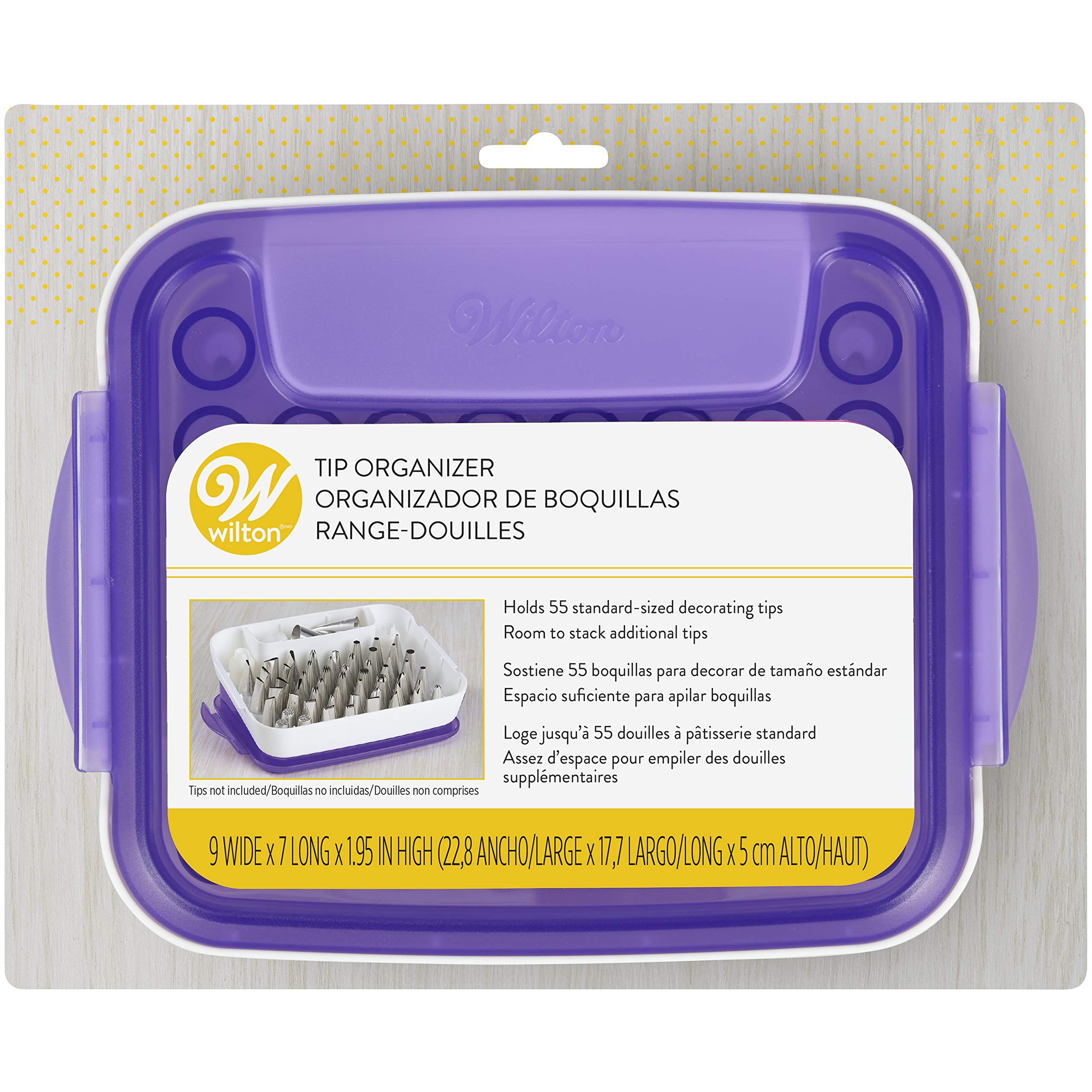 Wilton Tool Caddies, Assorted, White and Purple