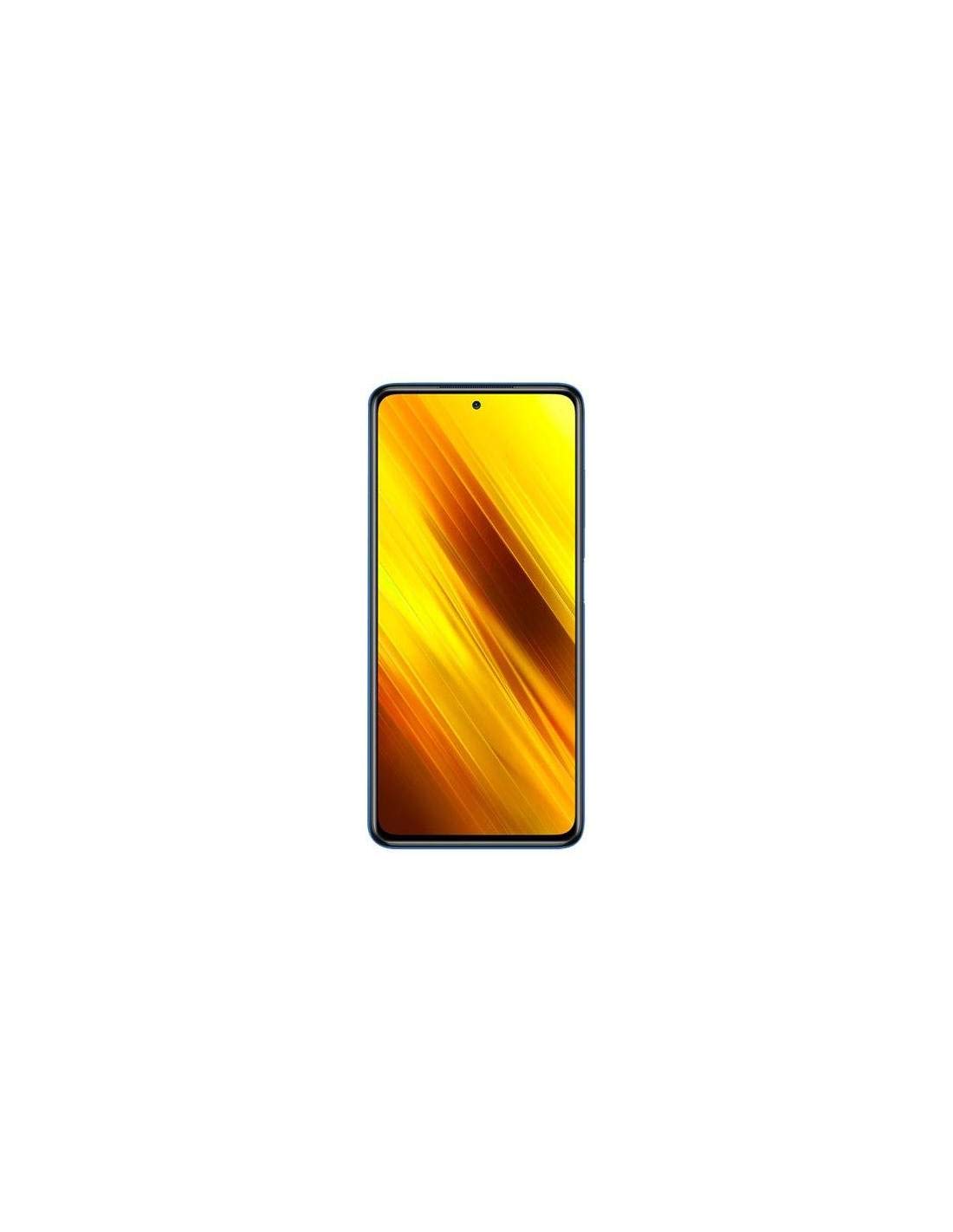 Xiaomi Poco X3 NFC 64GB, 6GB RAM, 5160mAh (typ) Large Battery, 6.67" DotDisplay, QUALCOMM Snapdragon GSM LTE Factory Unlocked Smartphone - International Version (Cobalt Blue)