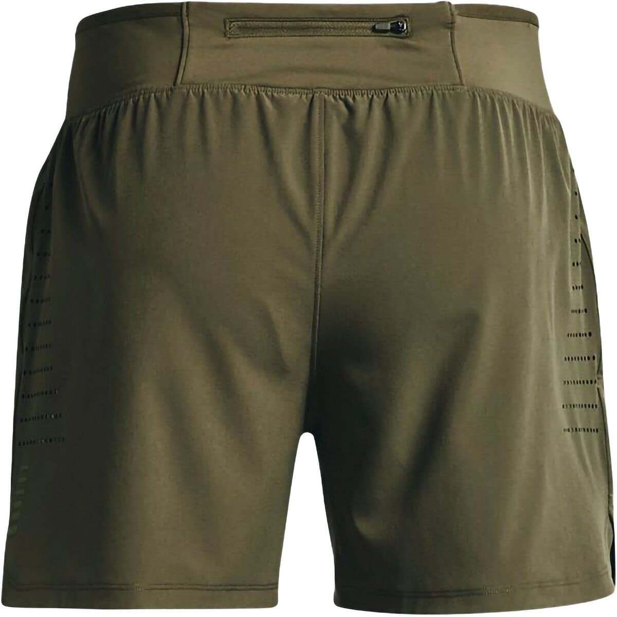 Under Armour Men's Speedpocket 5-Inch Shorts, Marine Od Green (390)/Reflective, XX-Large