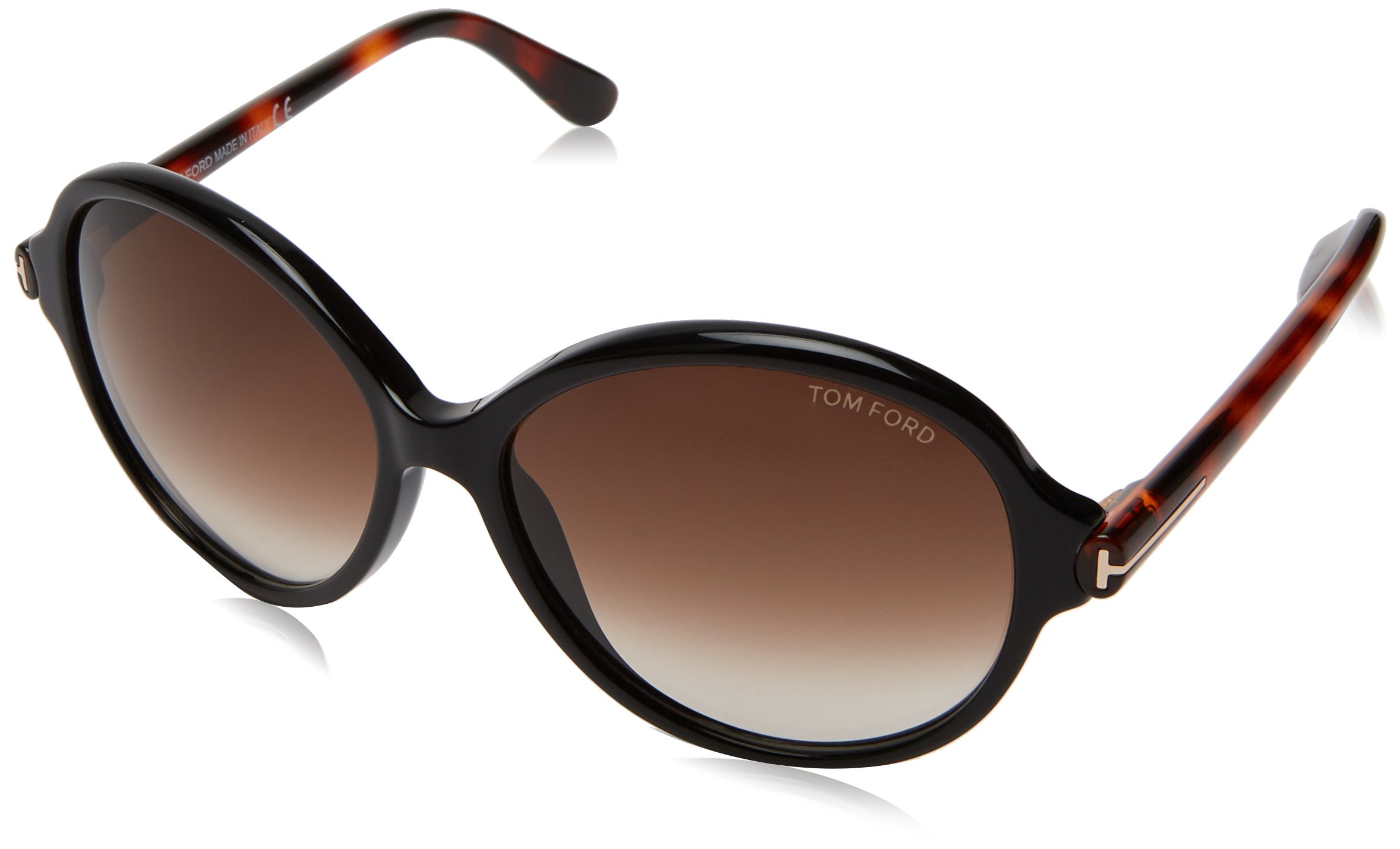 Tom Ford Lola Sunglasses FT0387 89W, Navy Blue Frame, Blue Gradient Lens, 54