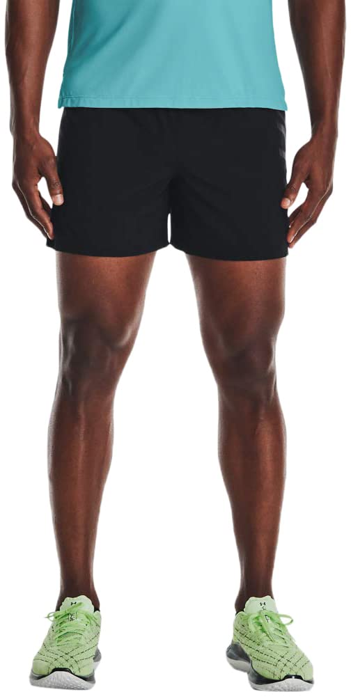 Under Armour Speedpocket 5-inch Shorts, Black (001)/Reflective, Large
